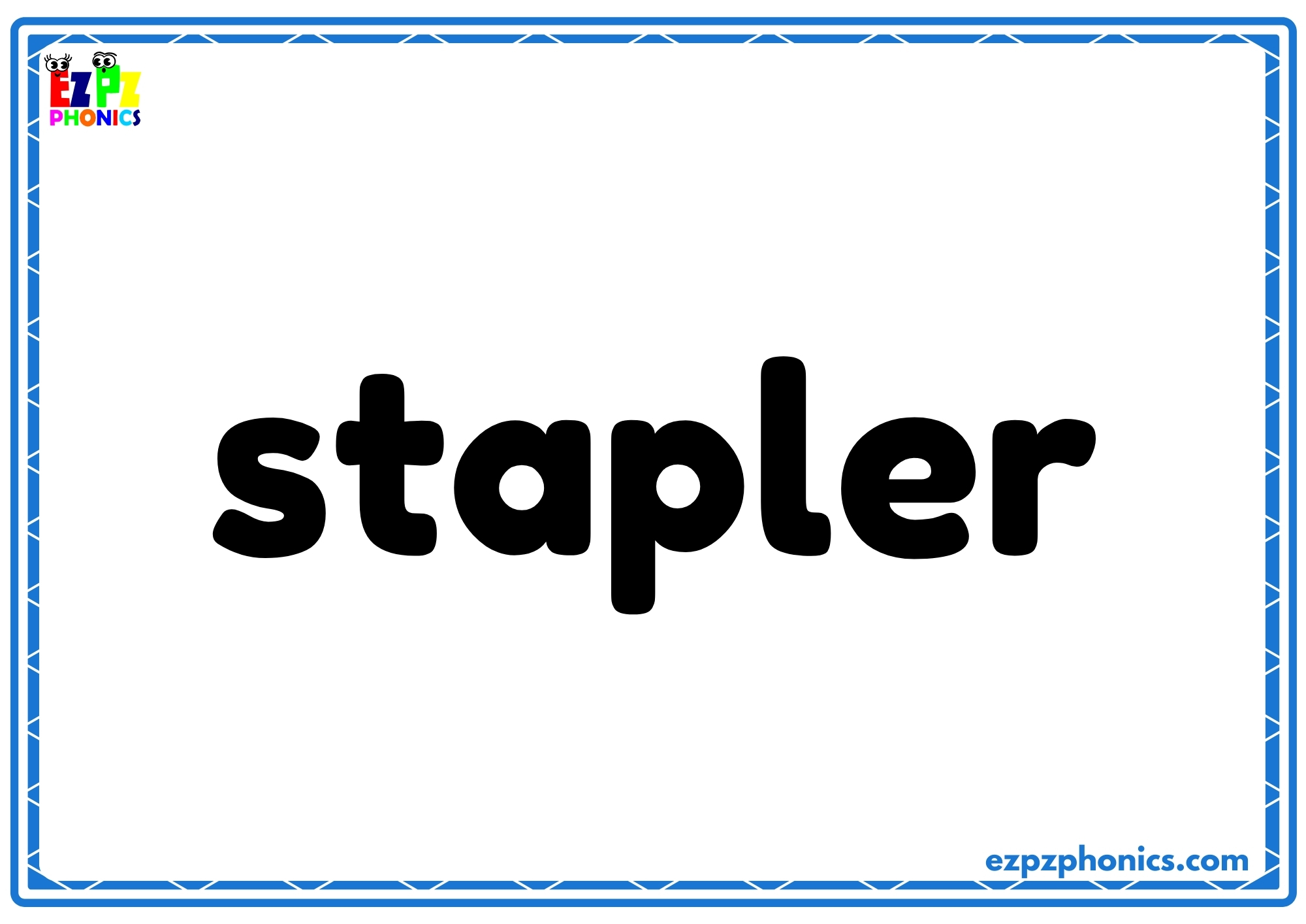 Classroom Objects Flashcards for Kids (PDF Download) - ezpzphonics.com