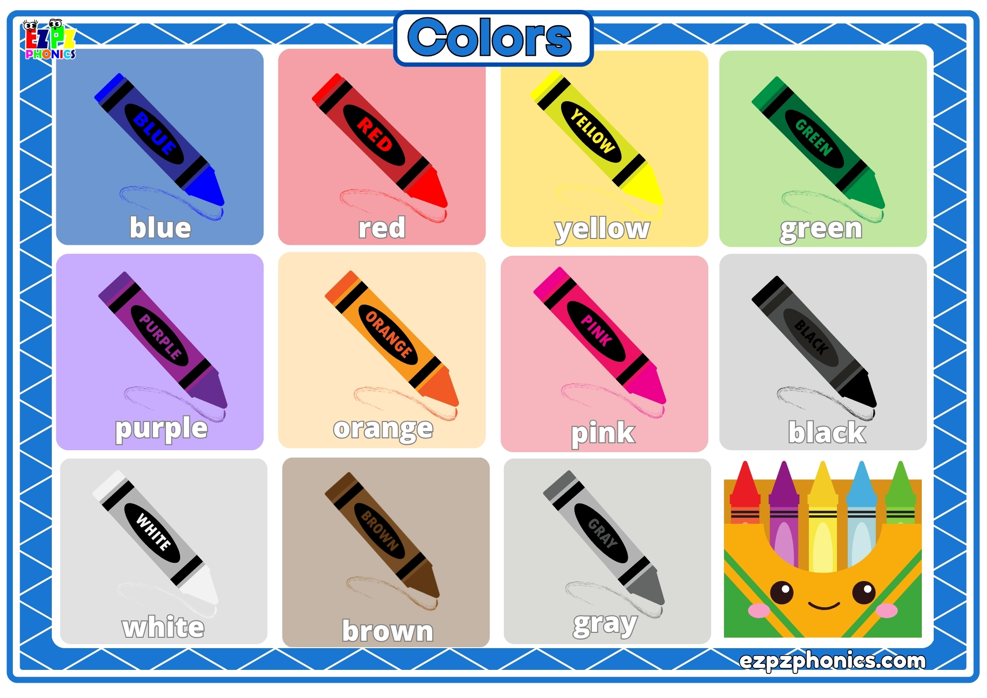 Colors First Words - ezpzphonics.com
