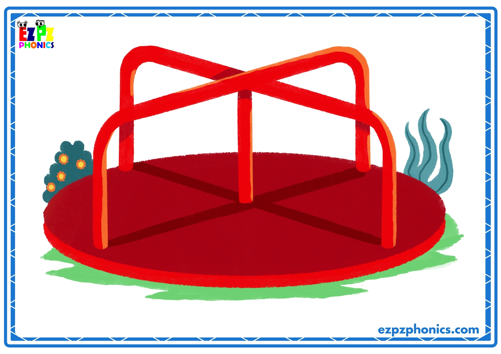 Playground Flashcards With Words on the Back – Fun Vocabulary Building ...