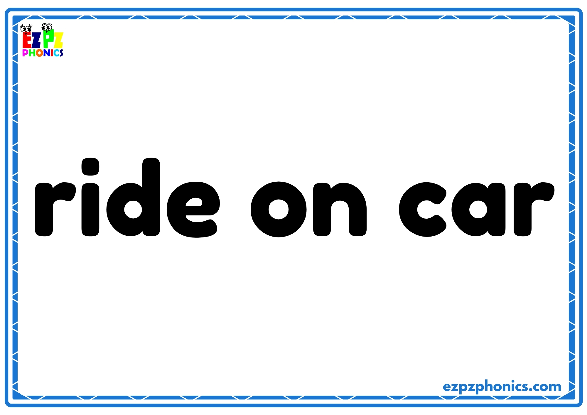 Toys Flashcards with Words on the Back – Fun Vocabulary Building for ...