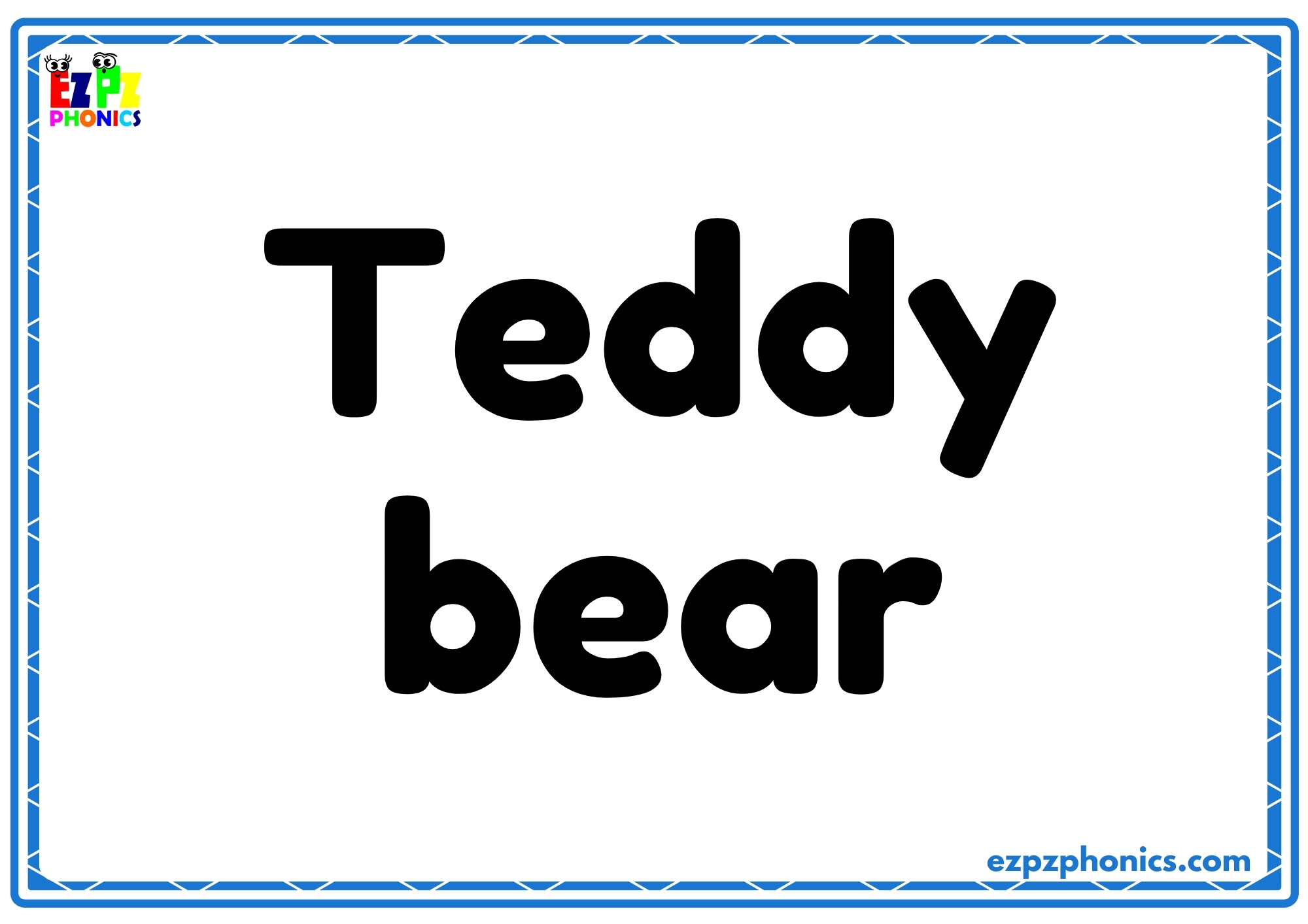 Toys Flashcards with Words on the Back – Fun Vocabulary Building for ...