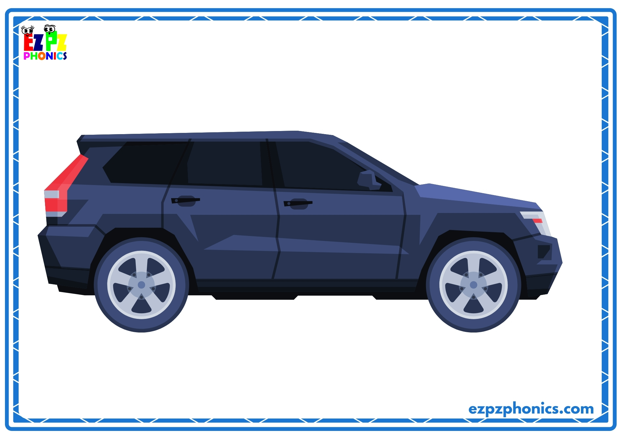 Transportation Vocabulary Flashcards With Words on the Back – Fun ...