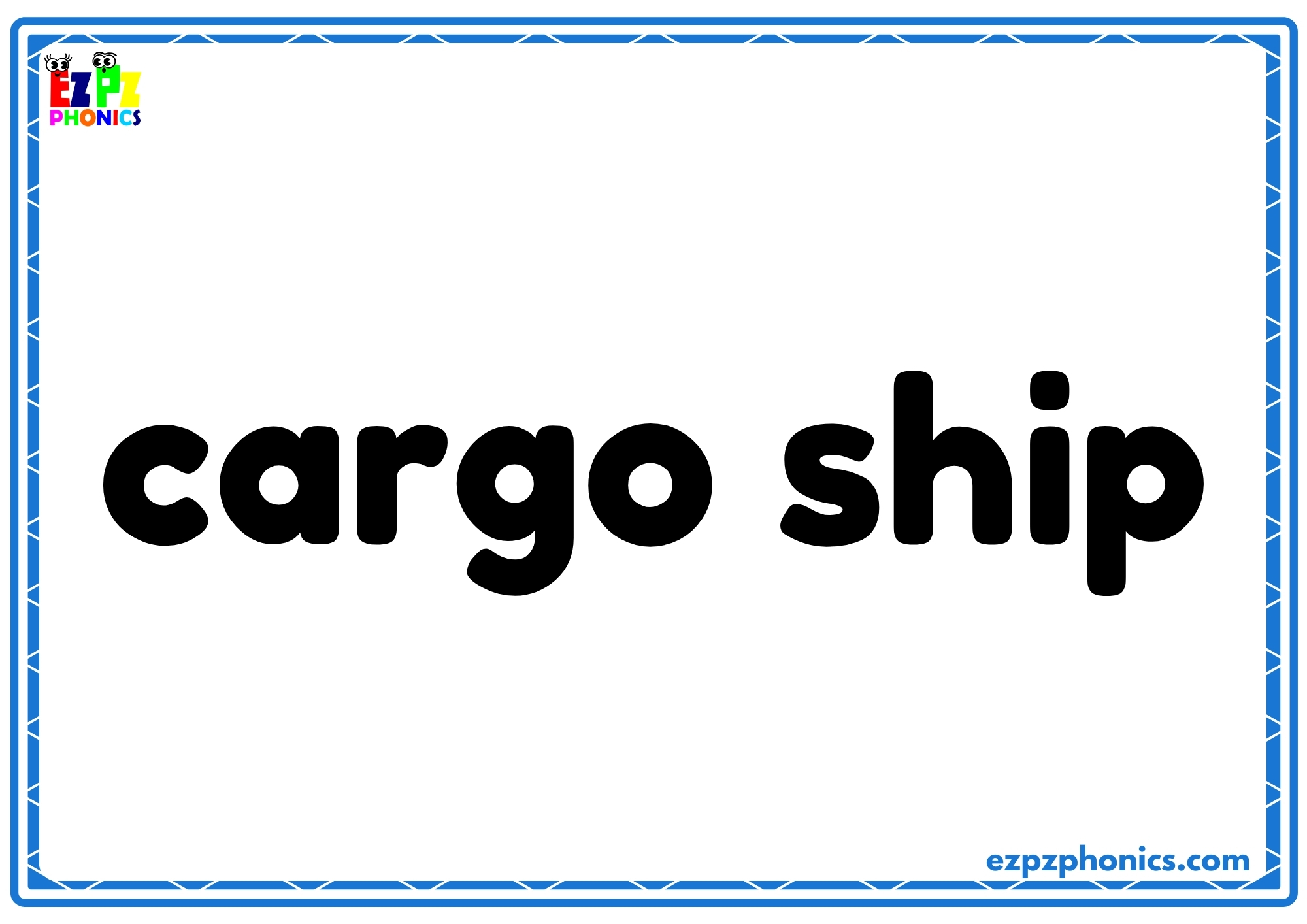 Water Transport Vocabulary Flashcards with Words on the Back – Dive ...