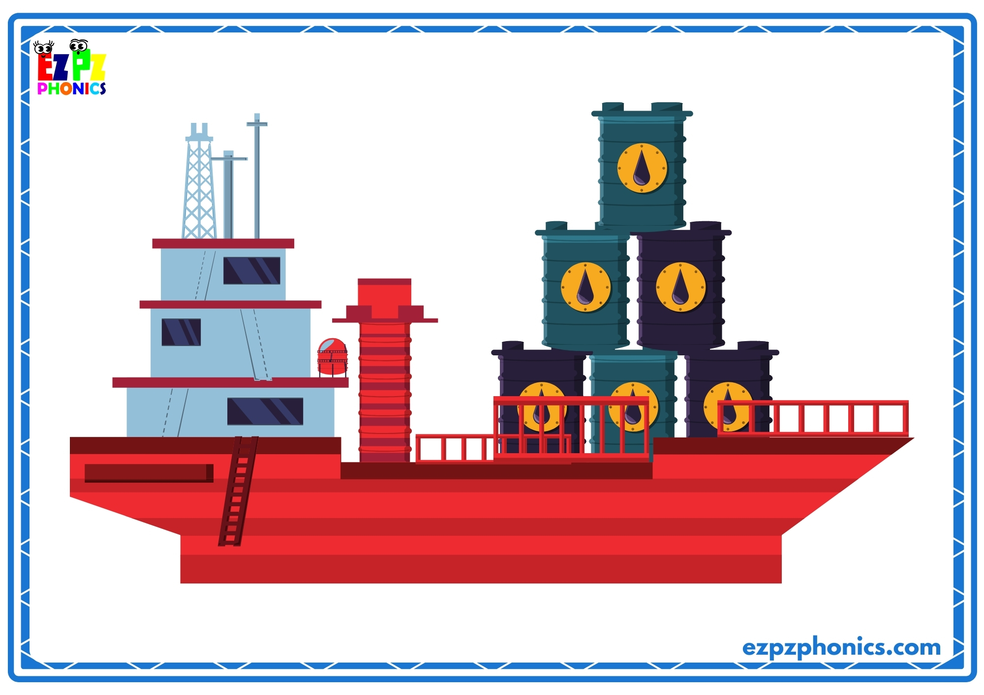 Water Transport Vocabulary Flashcards with Words on the Back – Dive ...