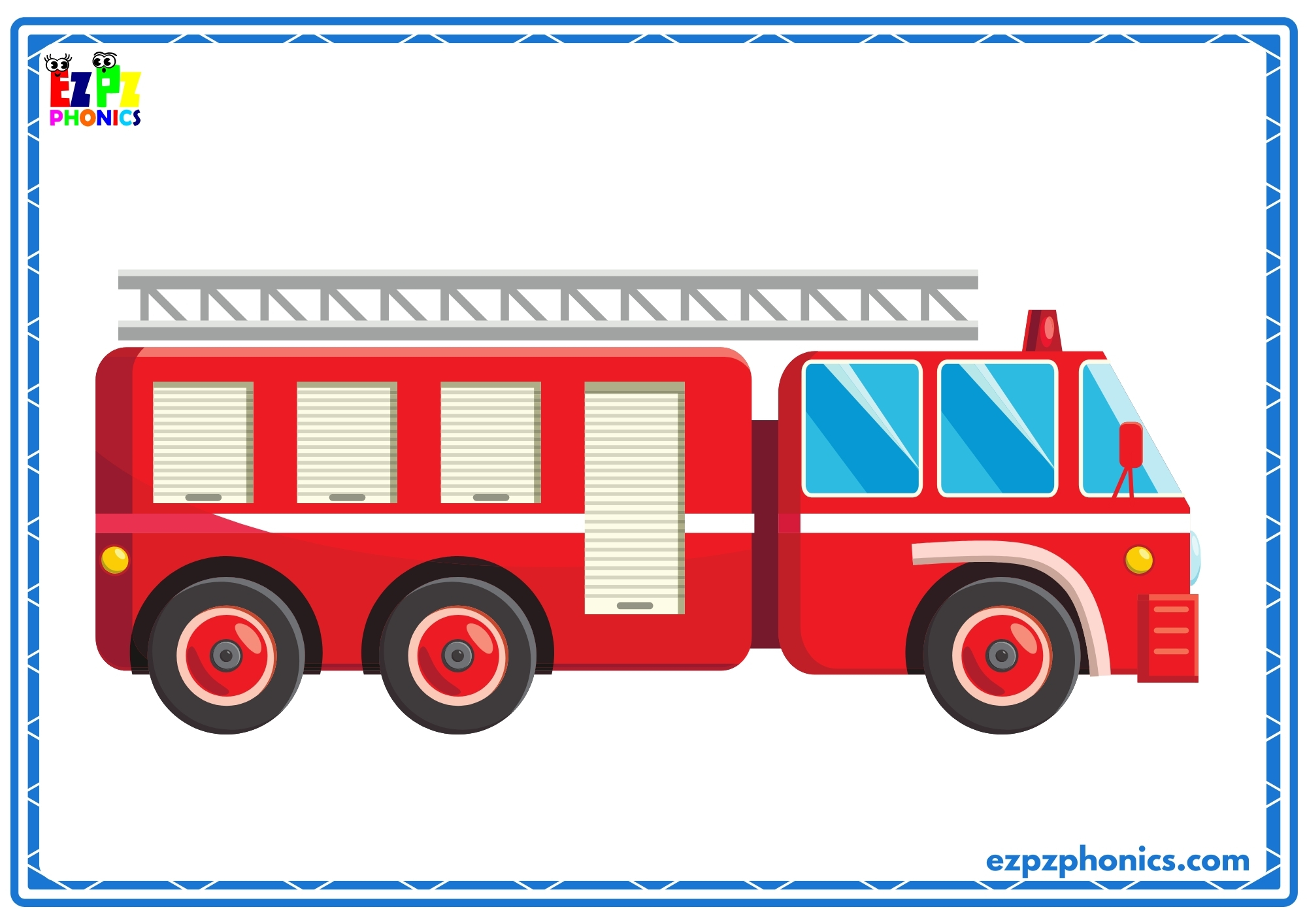 Transportation Vocabulary Flashcards With Words on the Back – Fun ...