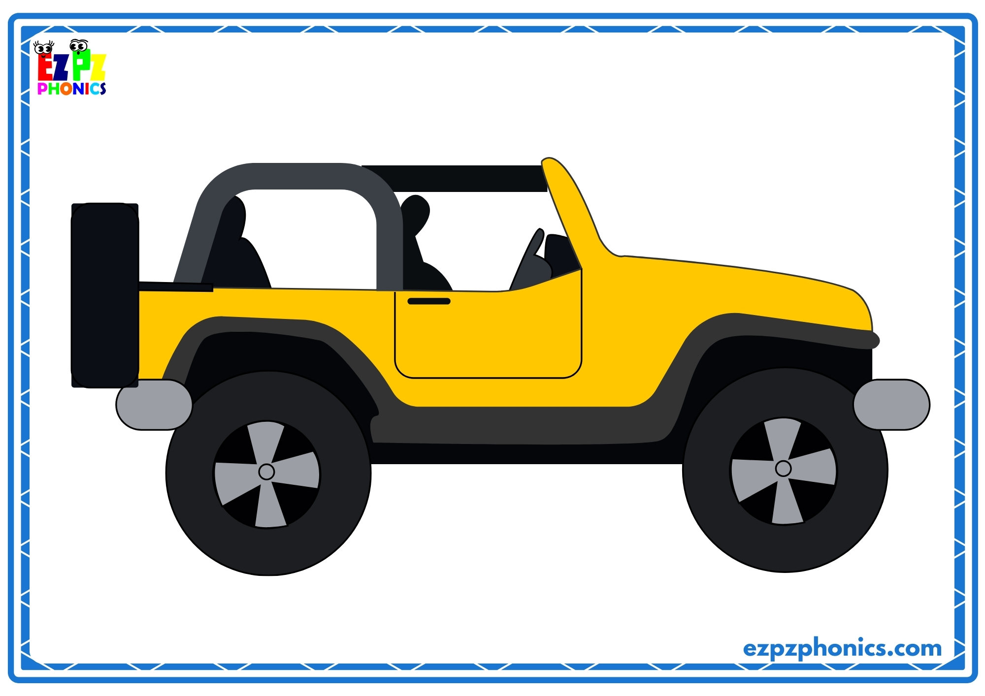Transportation Vocabulary Flashcards With Words on the Back – Fun ...