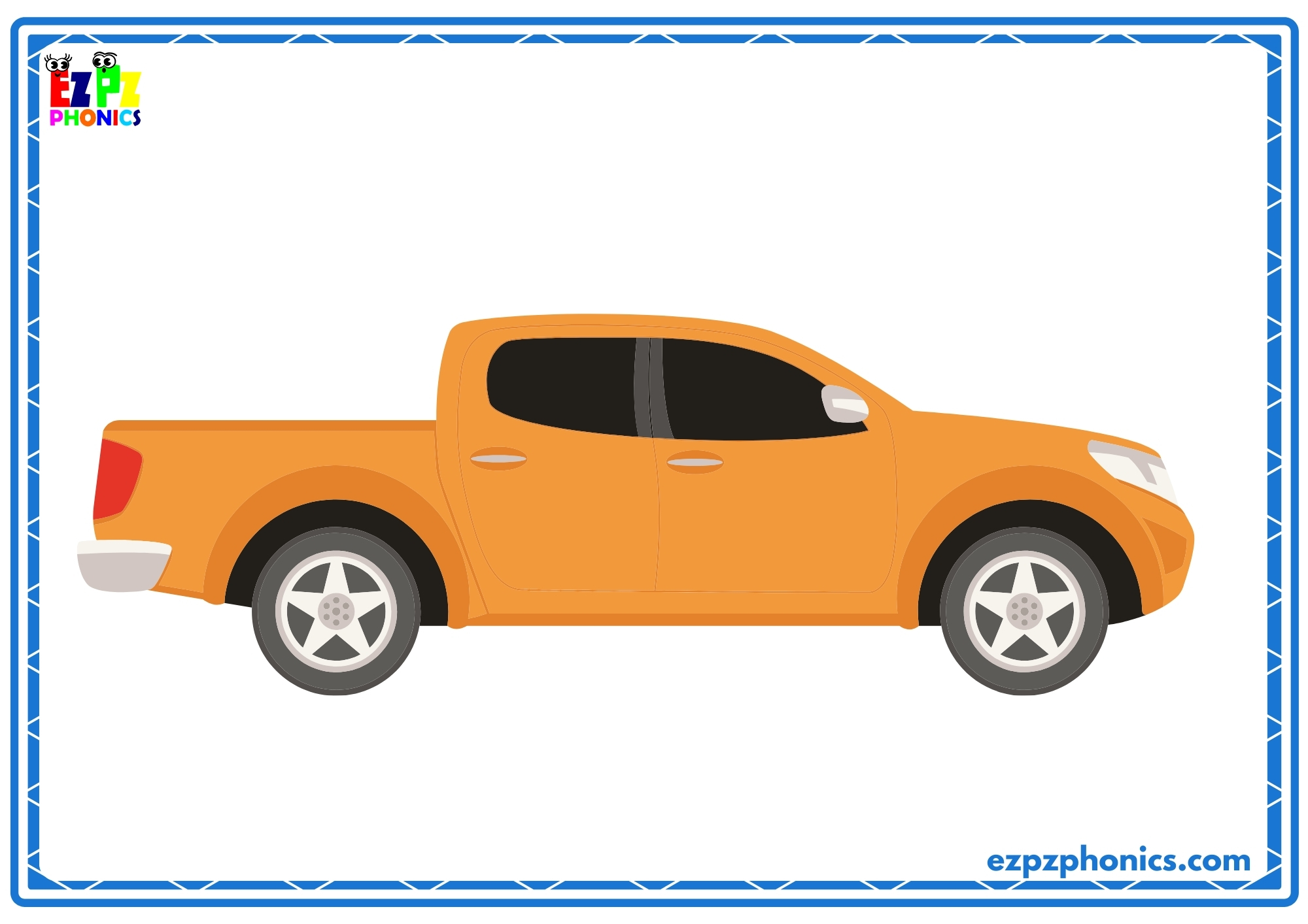 Transportation Vocabulary Flashcards With Words on the Back – Fun ...