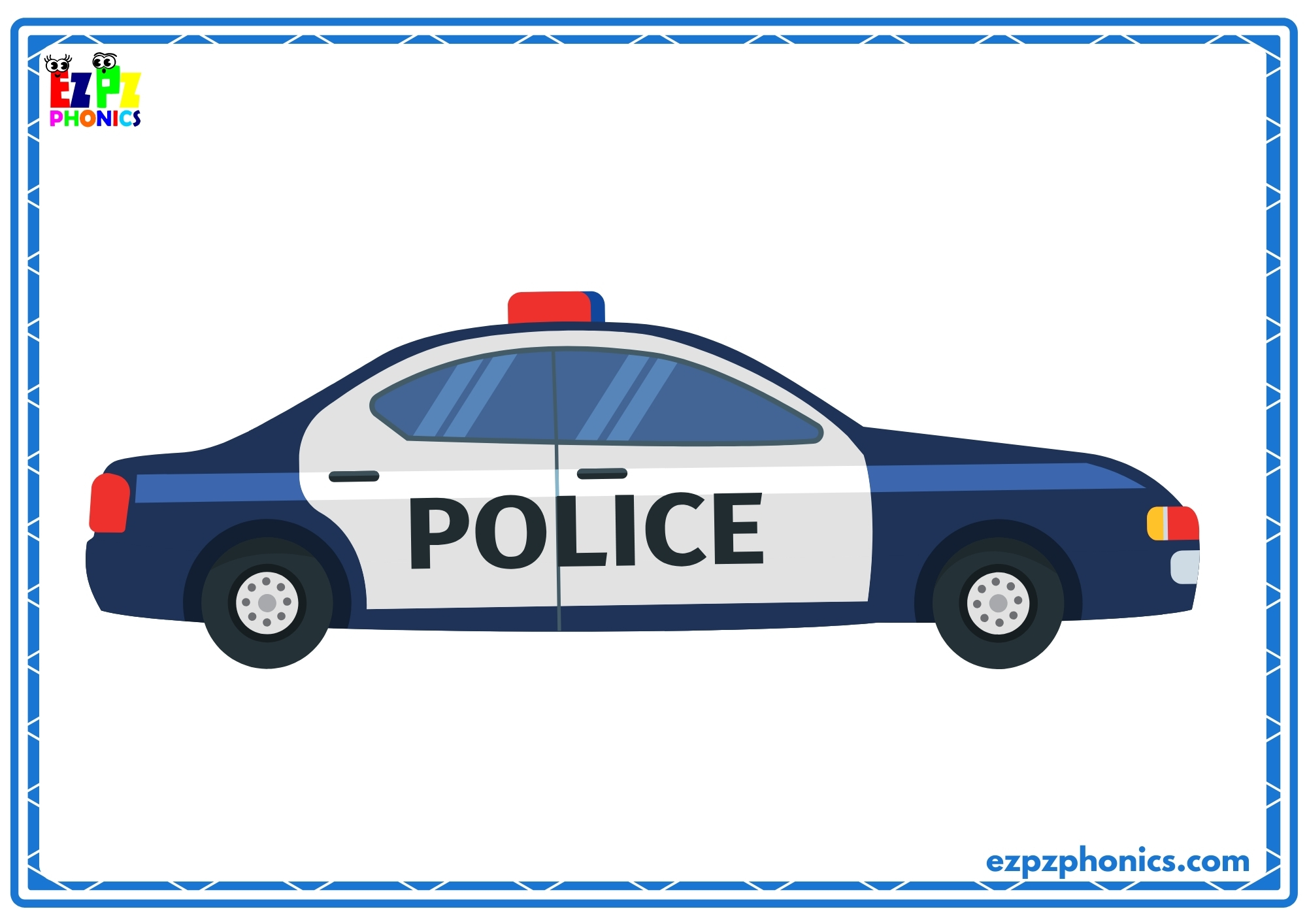 Transportation Vocabulary Flashcards With Words on the Back – Fun ...