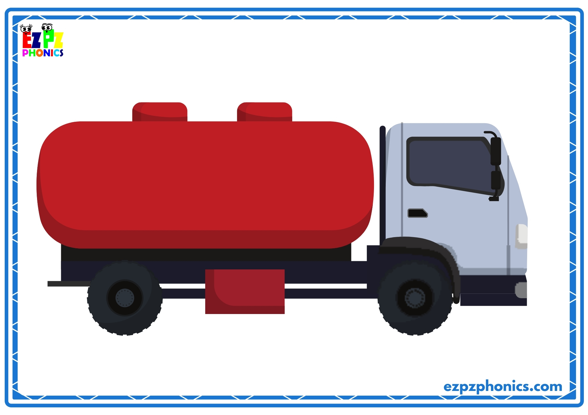 Transportation Vocabulary Flashcards With Words on the Back – Fun ...