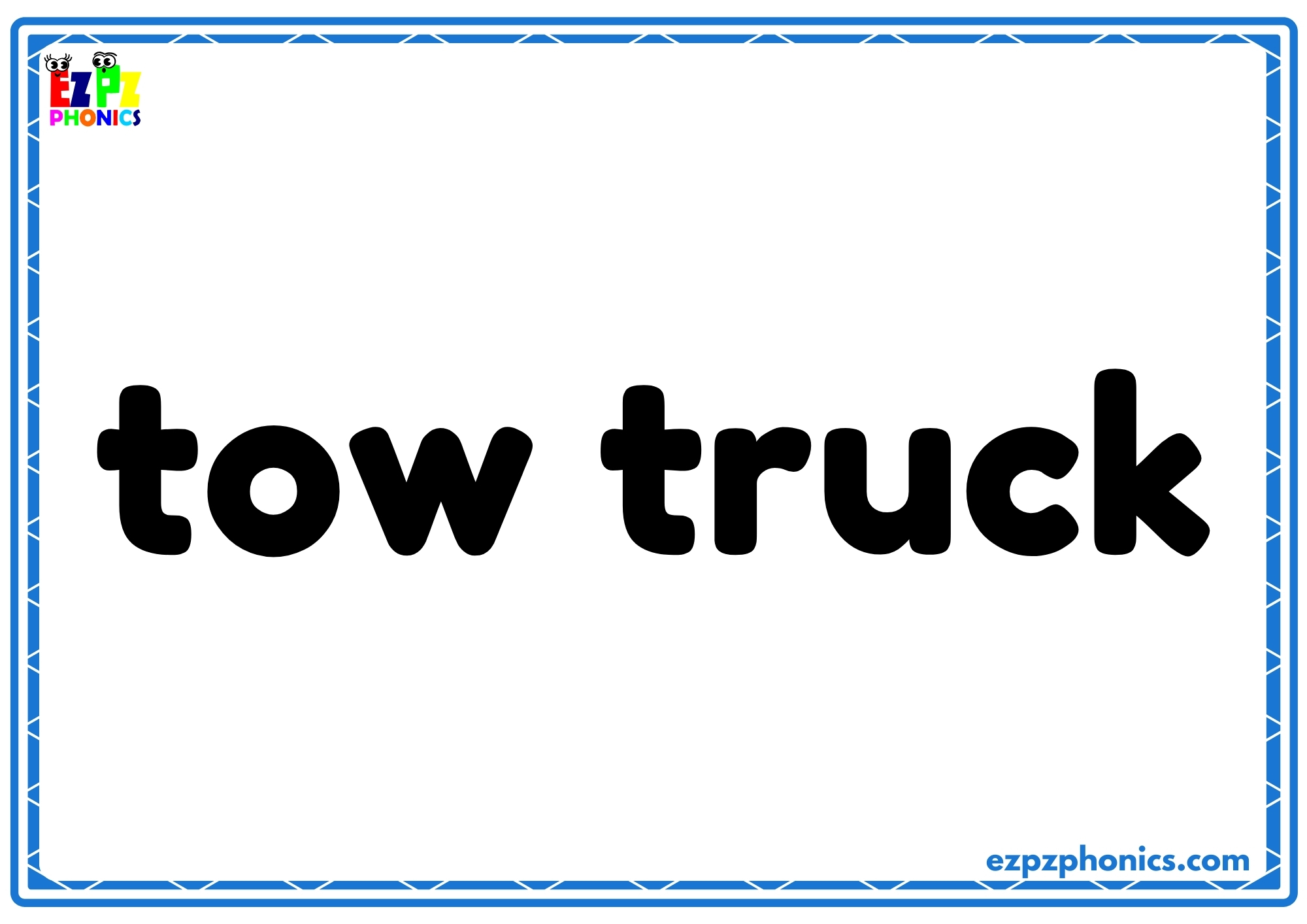 Transportation Vocabulary Flashcards With Words on the Back – Fun ...