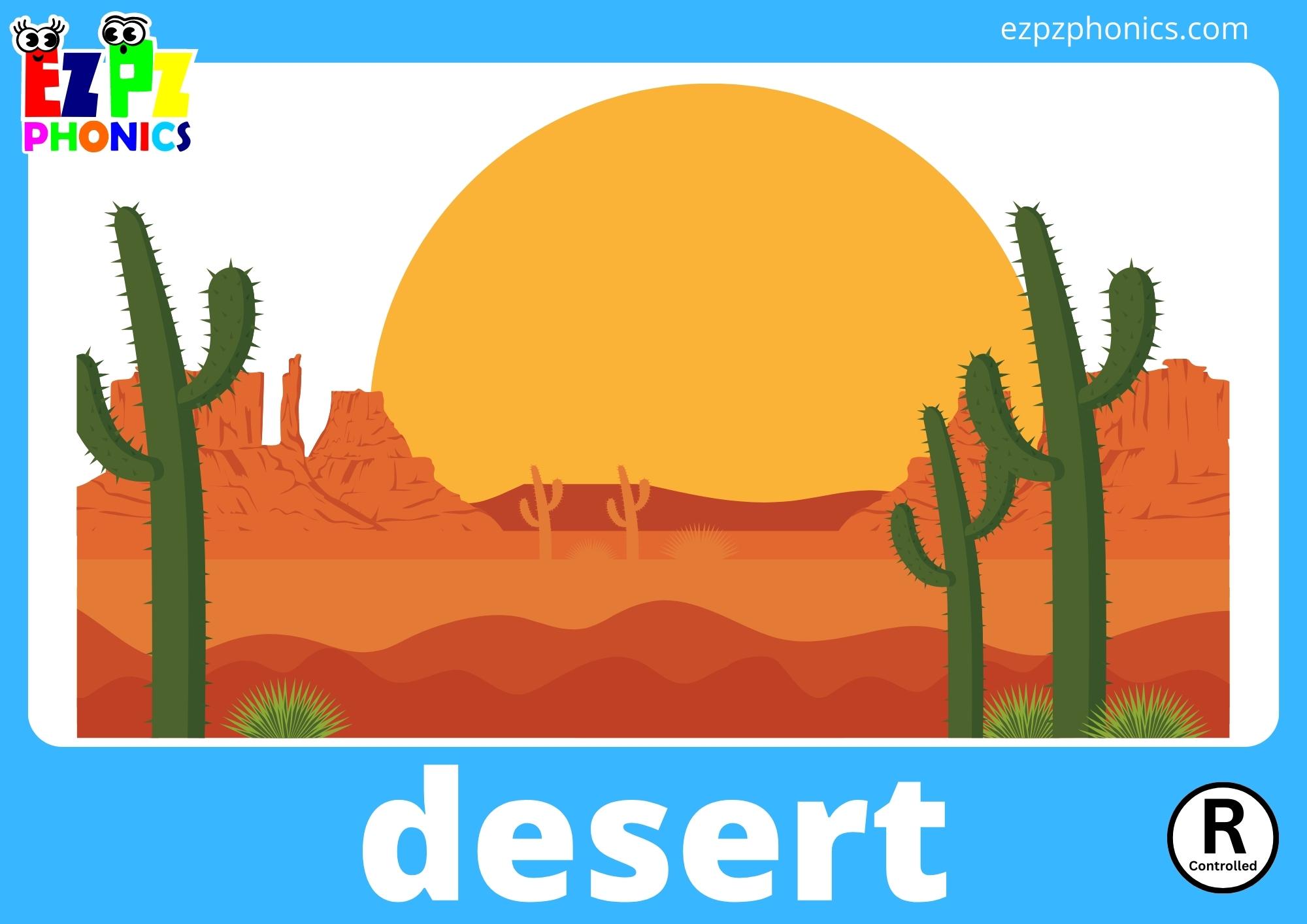 er Two Syllable R-Controlled Two Syllable Words Phonics Flashcards with ...