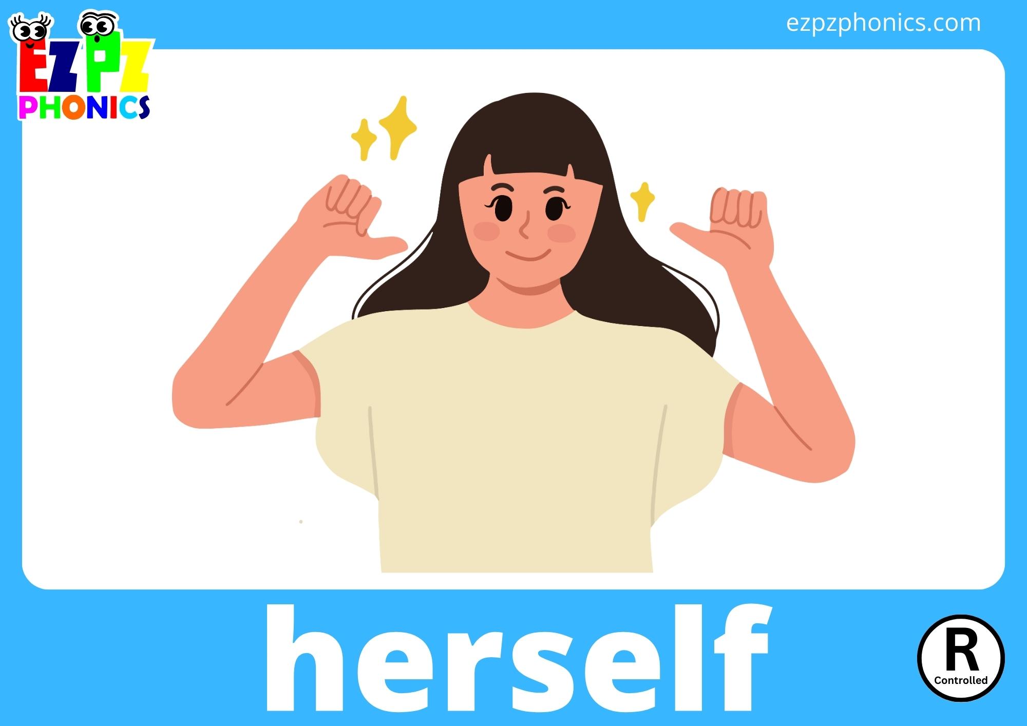 er Two Syllable R-Controlled Two Syllable Words Phonics Flashcards with ...