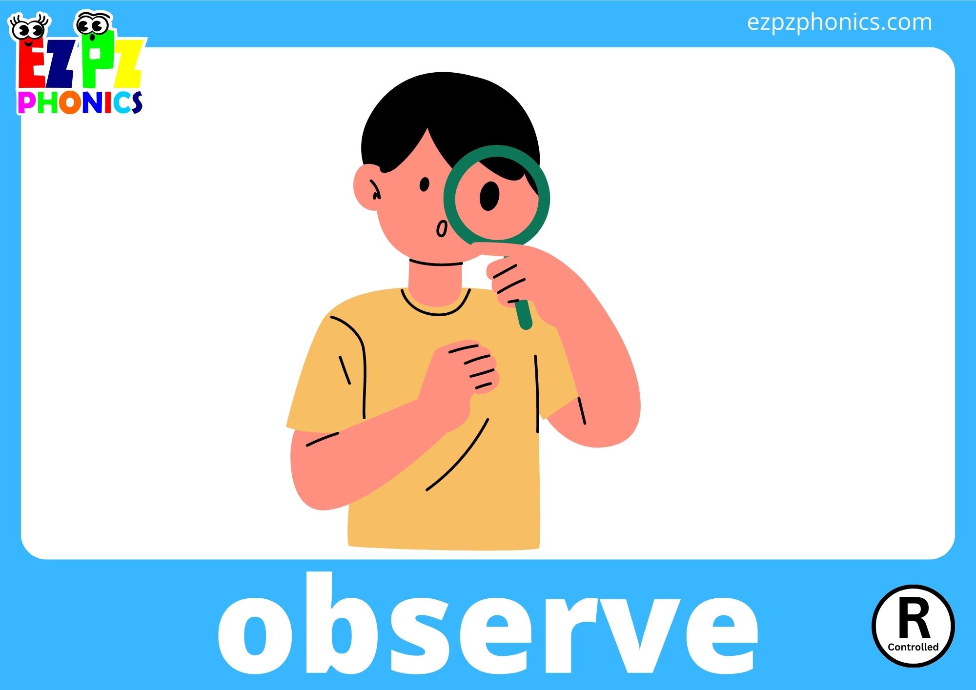 er Two Syllable R-Controlled Two Syllable Words Phonics Flashcards with ...