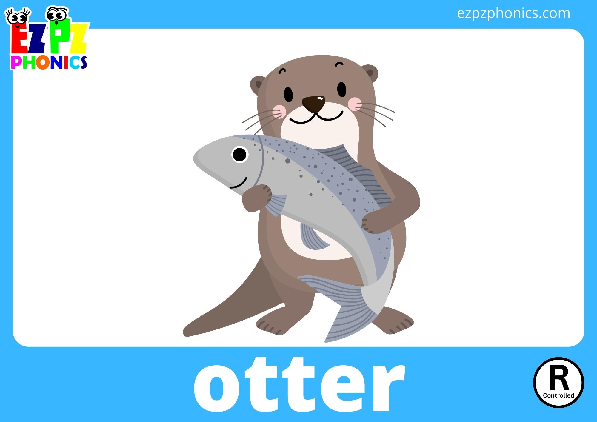 er Two Syllable R-Controlled Two Syllable Words Phonics Flashcards with ...