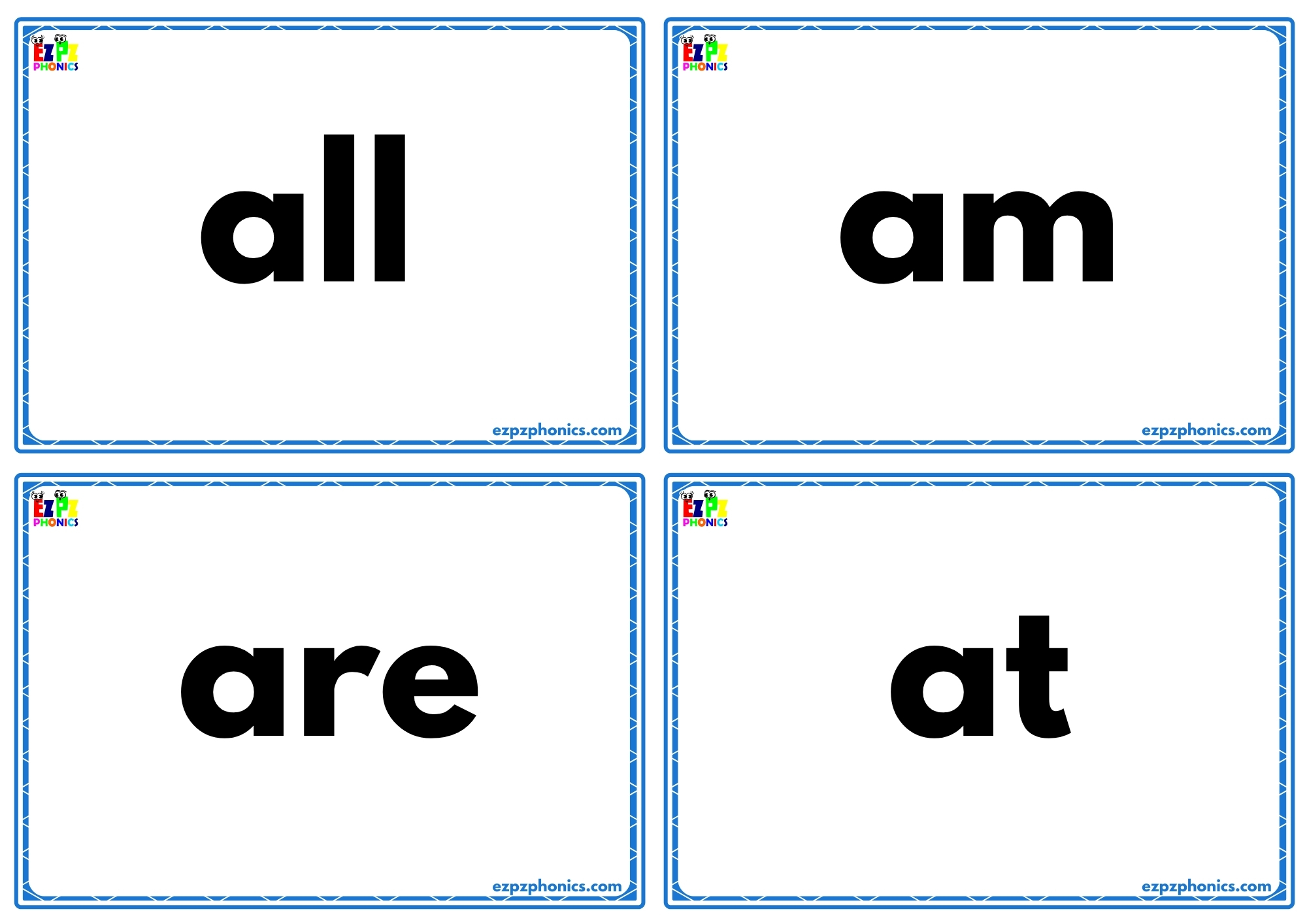 Dolch Kindergarten Sight Word Flashcards 52 High Frequency Words PDF ...