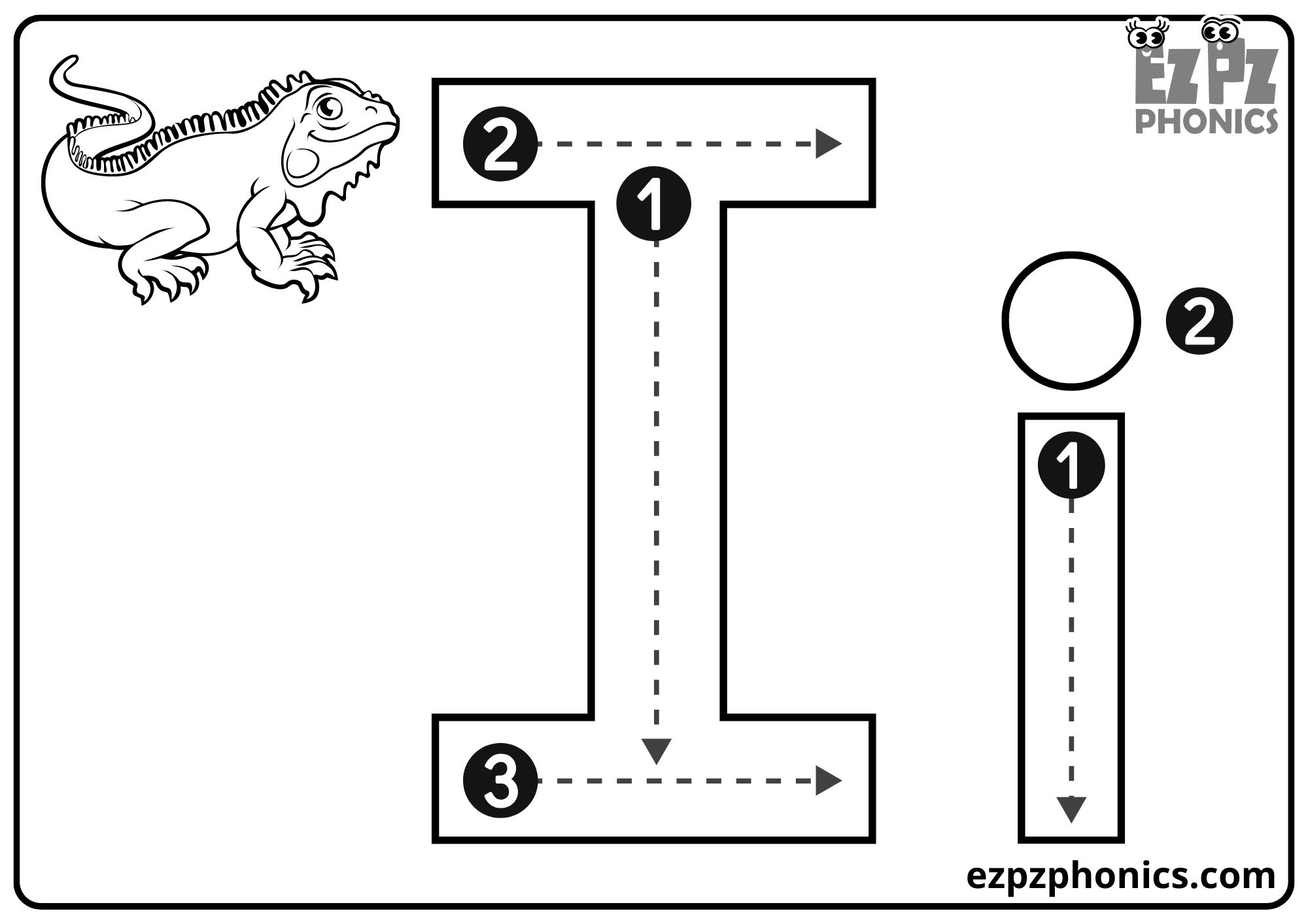 A to Z Full Page Free Printable Alphabet Tracing Cards Complete Set ...