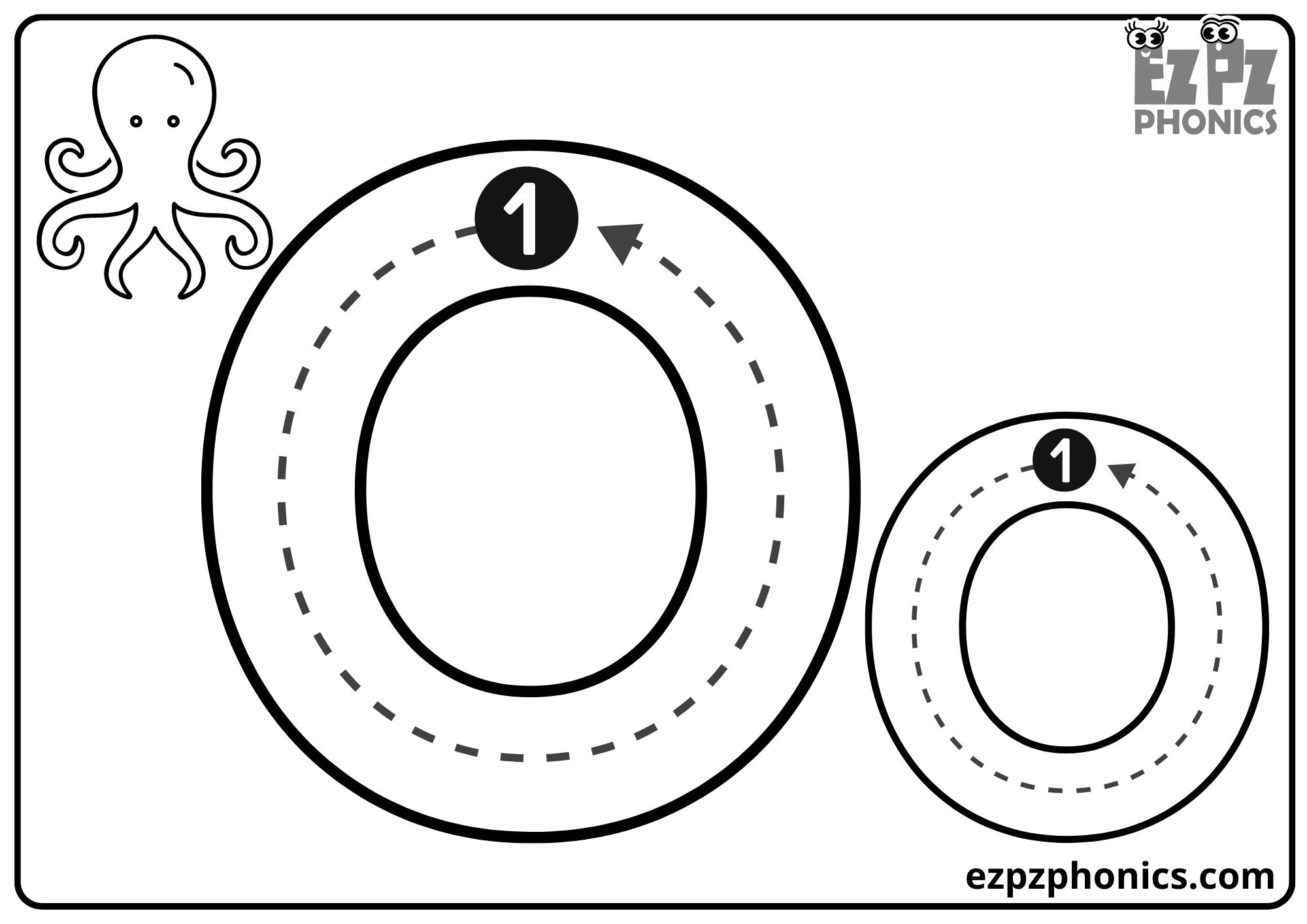 A to Z Full Page Free Printable Alphabet Tracing Cards Complete Set ...