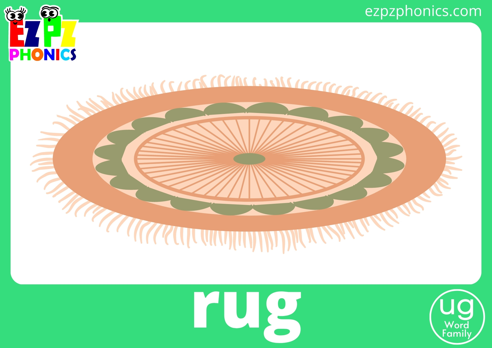 ug Word Family Flashcards - ezpzphonics.com