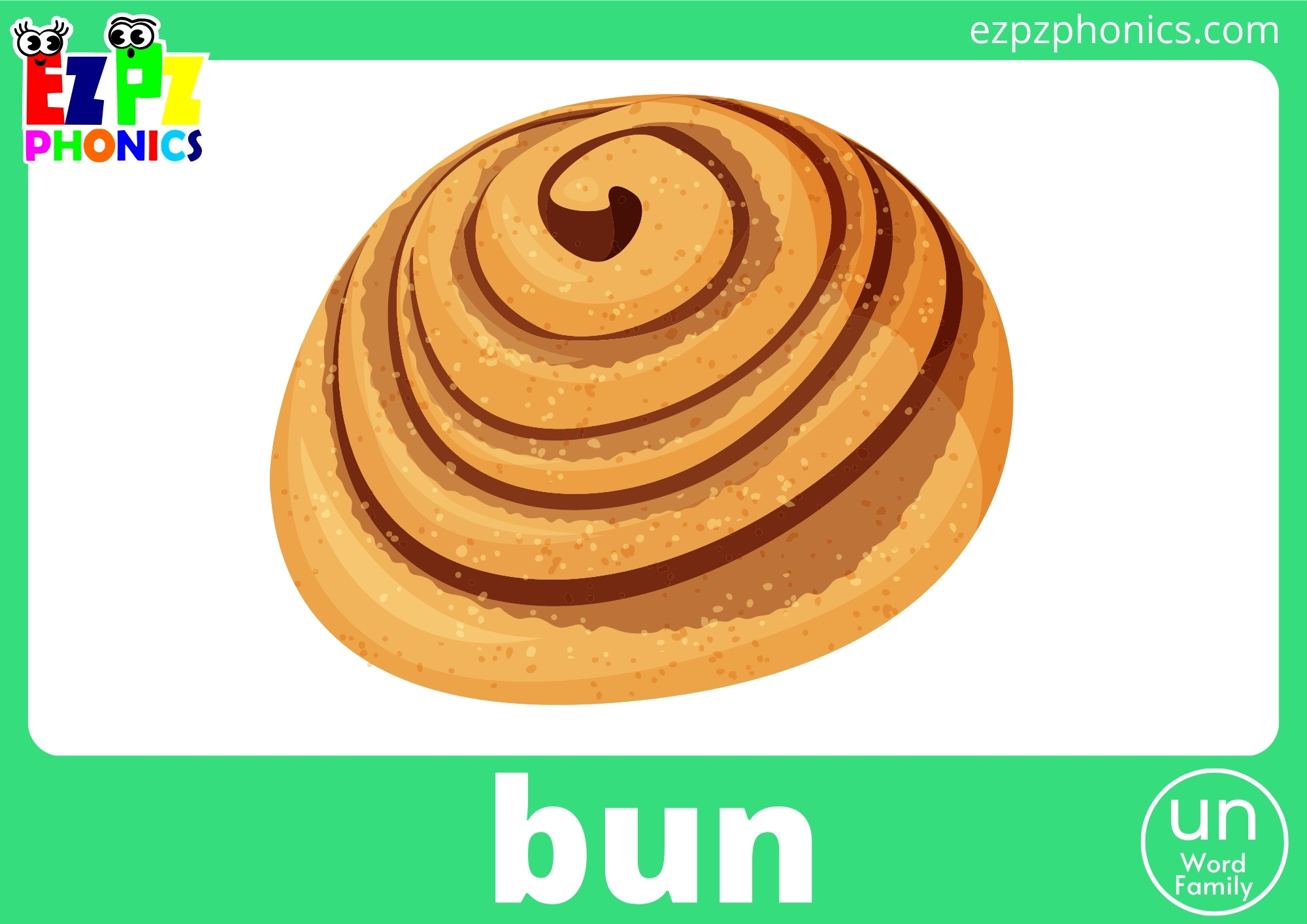 un Word Family Flashcards - ezpzphonics.com