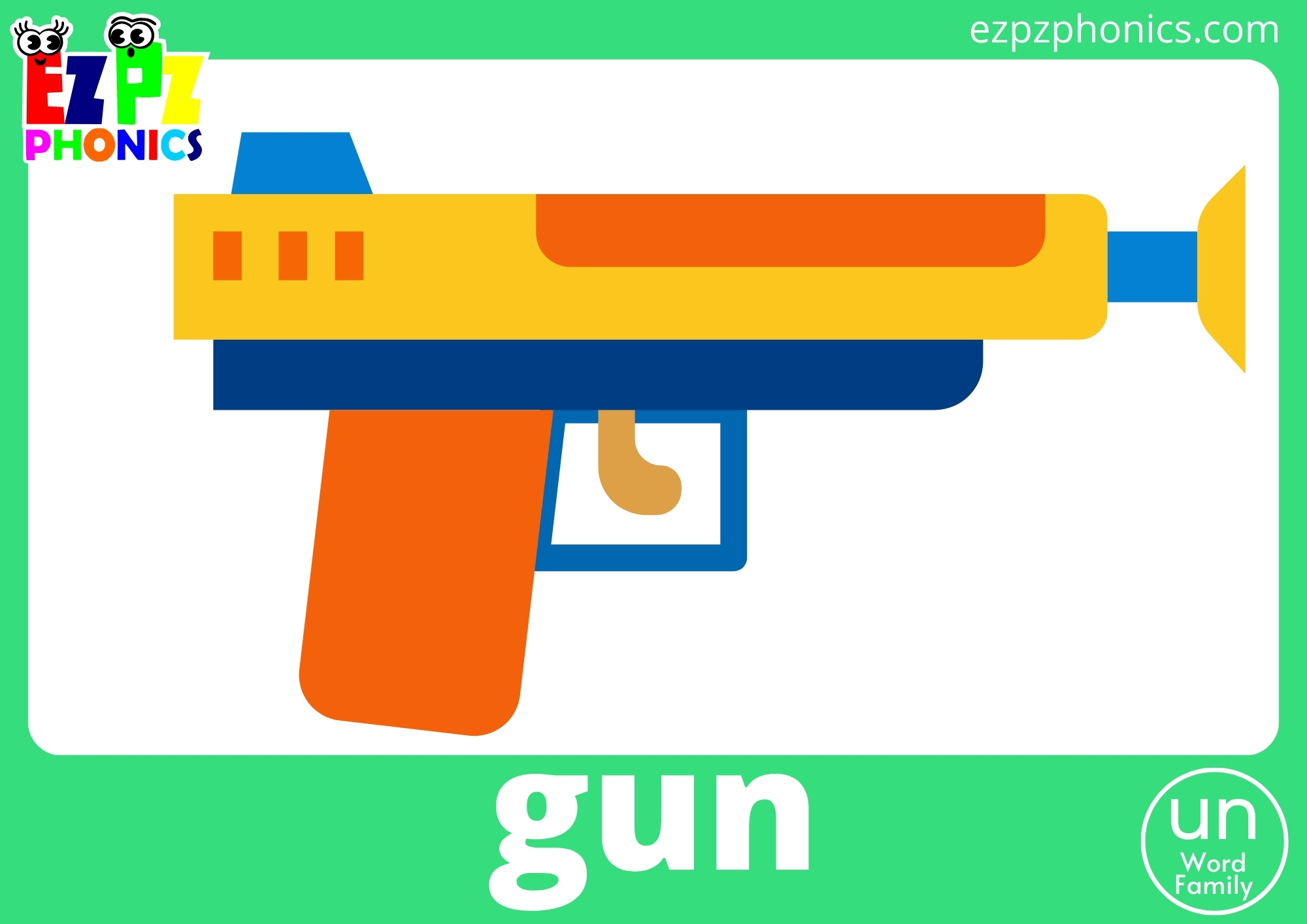 un Word Family Flashcards - ezpzphonics.com