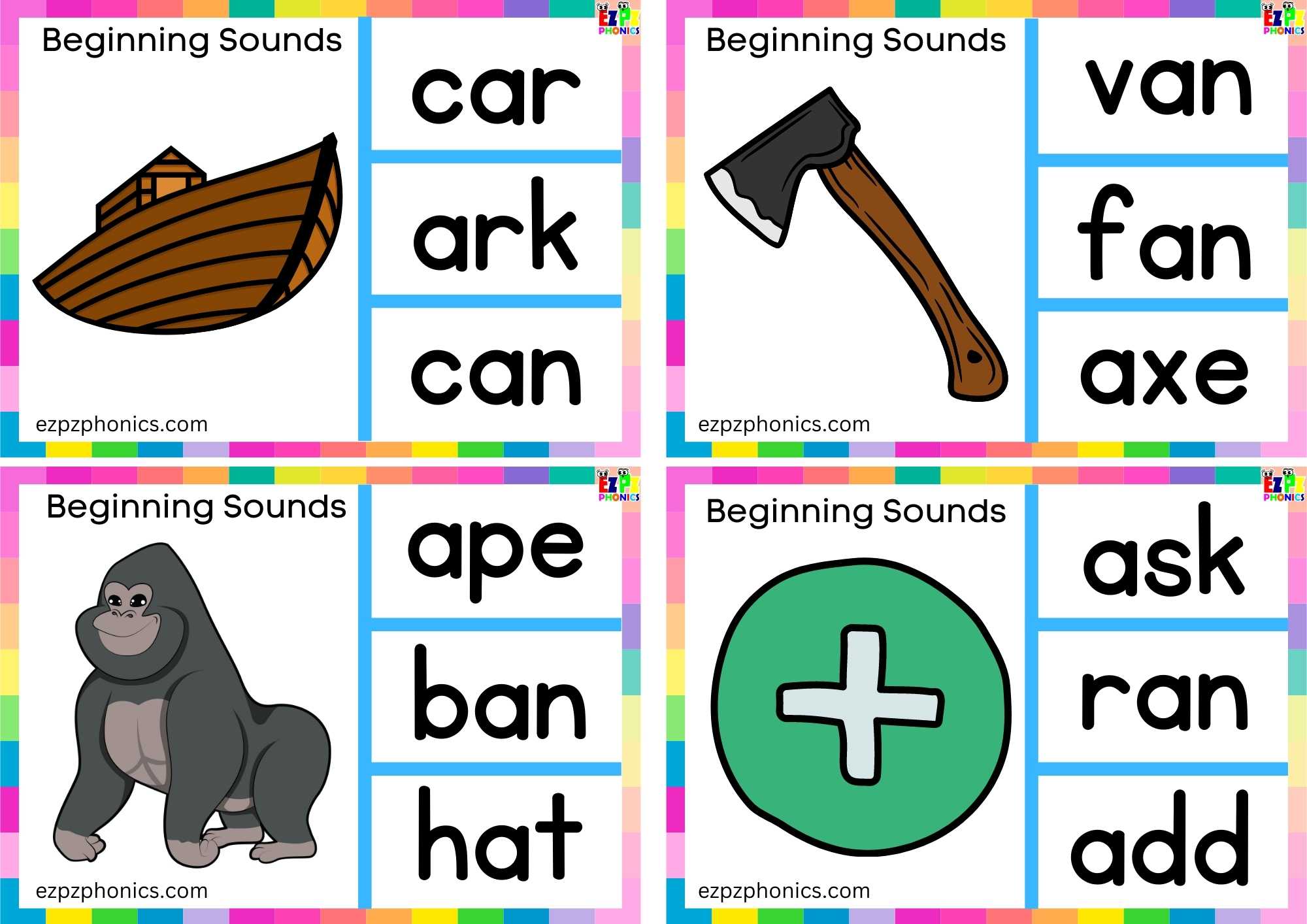 A BEGINNING SOUND - ezpzphonics.com