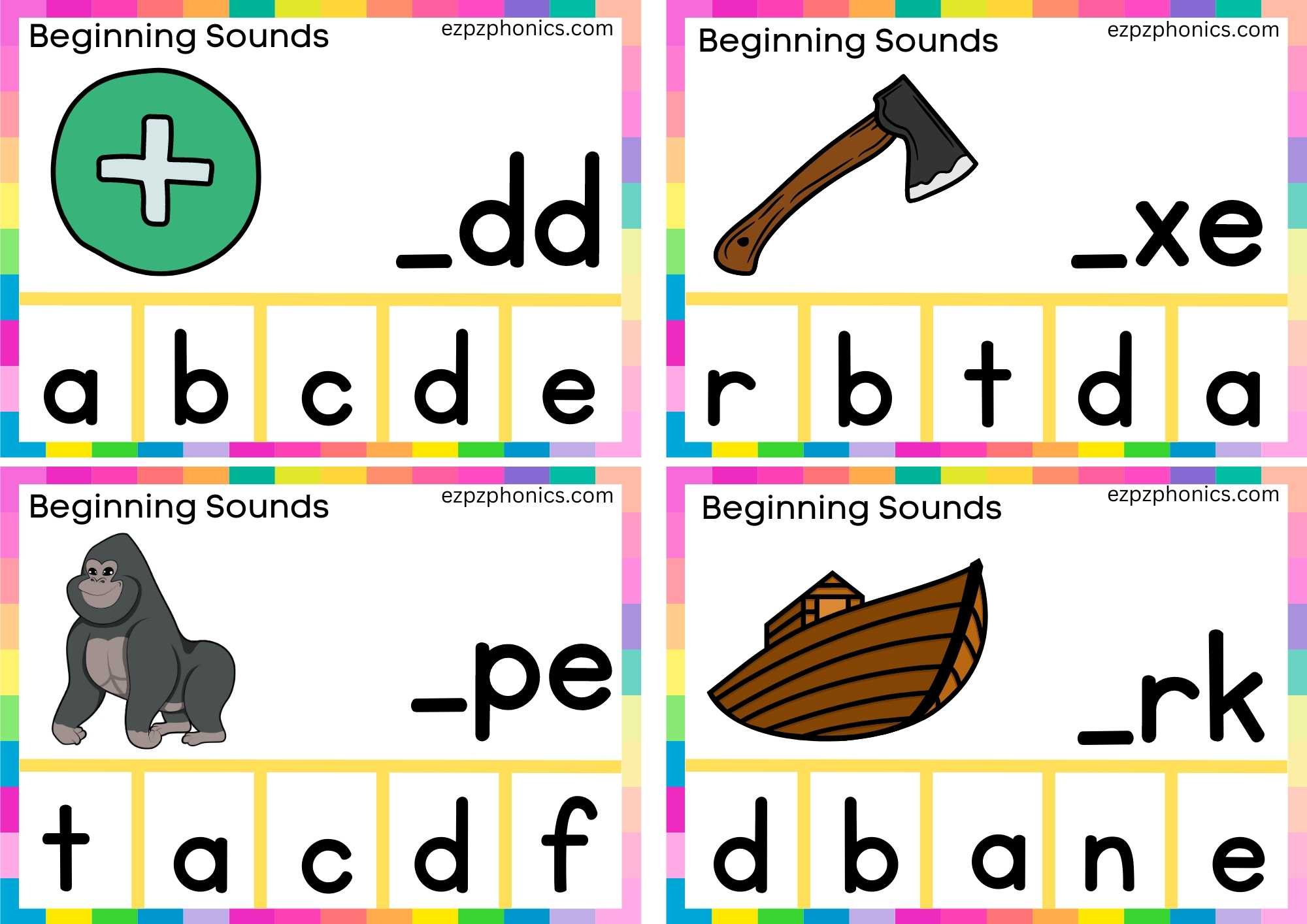 A BEGINNING SOUND - ezpzphonics.com