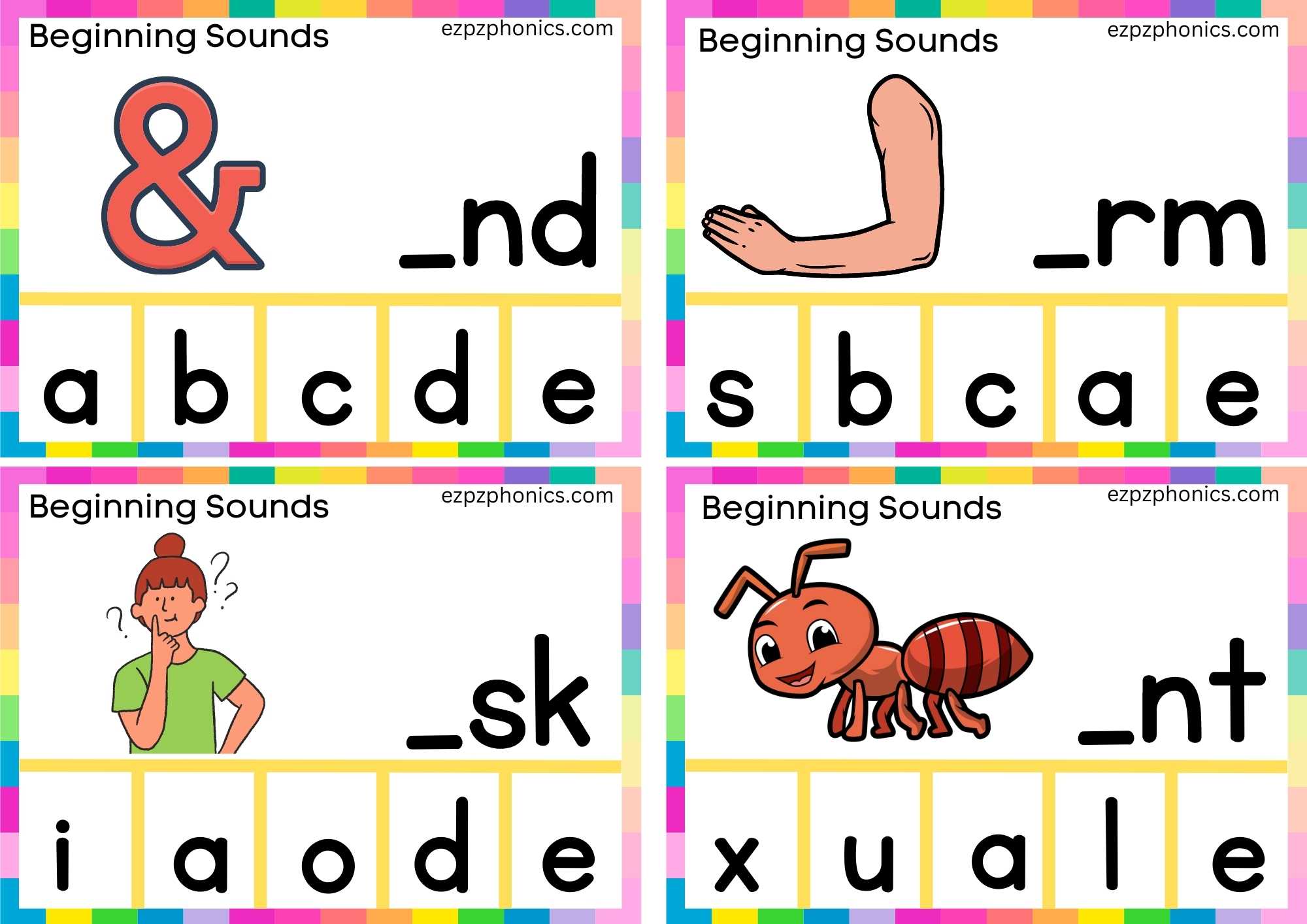 A BEGINNING SOUND - ezpzphonics.com