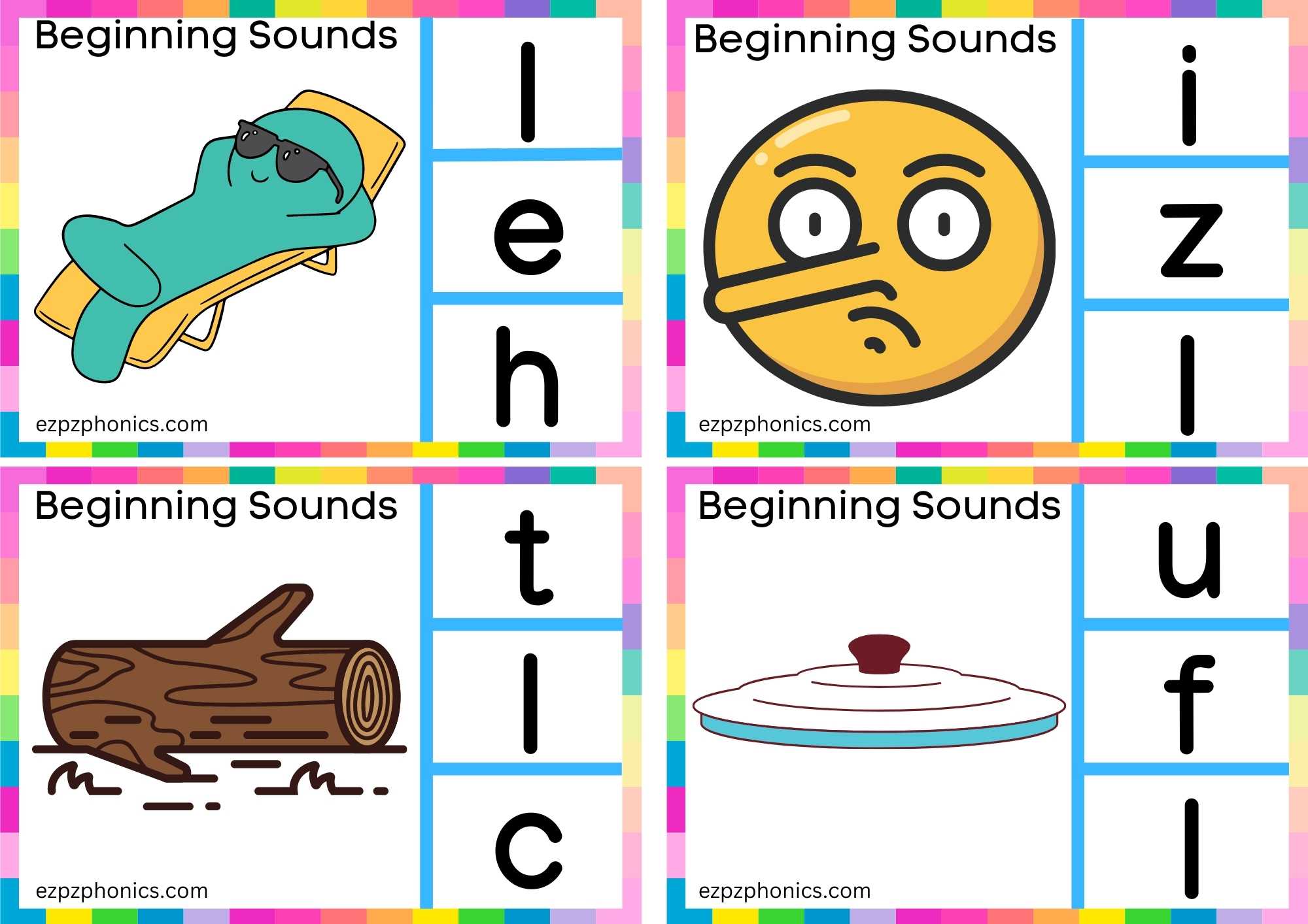 Letter L Look At The Image And Clip The Correct Letter Clip Group 1 ...