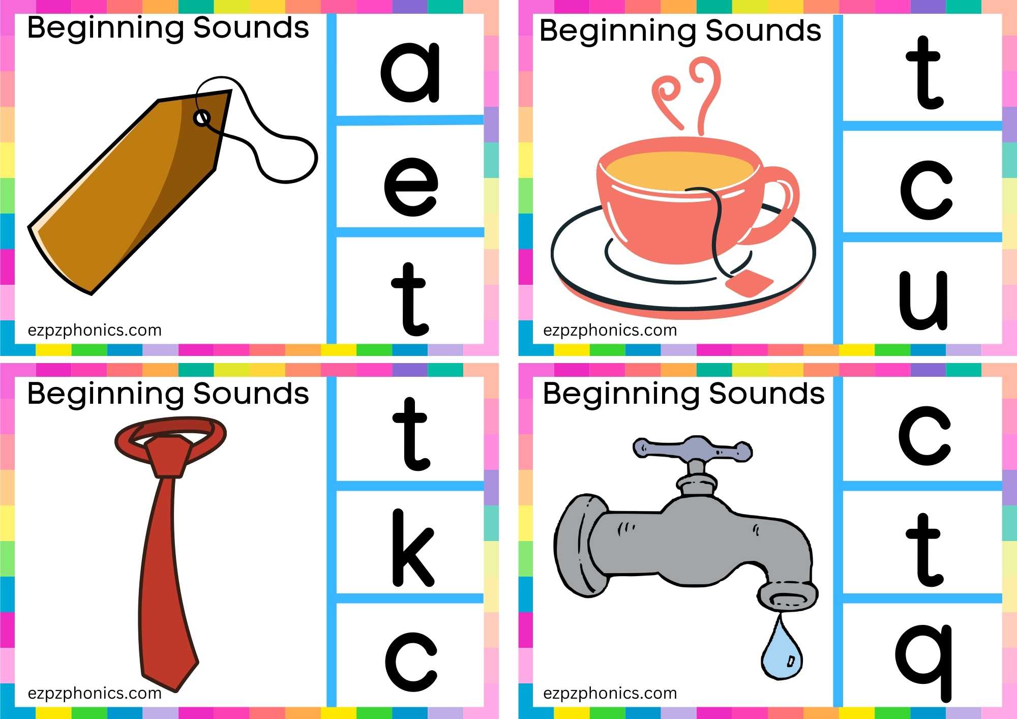 Letter T Look At The Image And Clip The Correct Letter Clip Group 1 ...